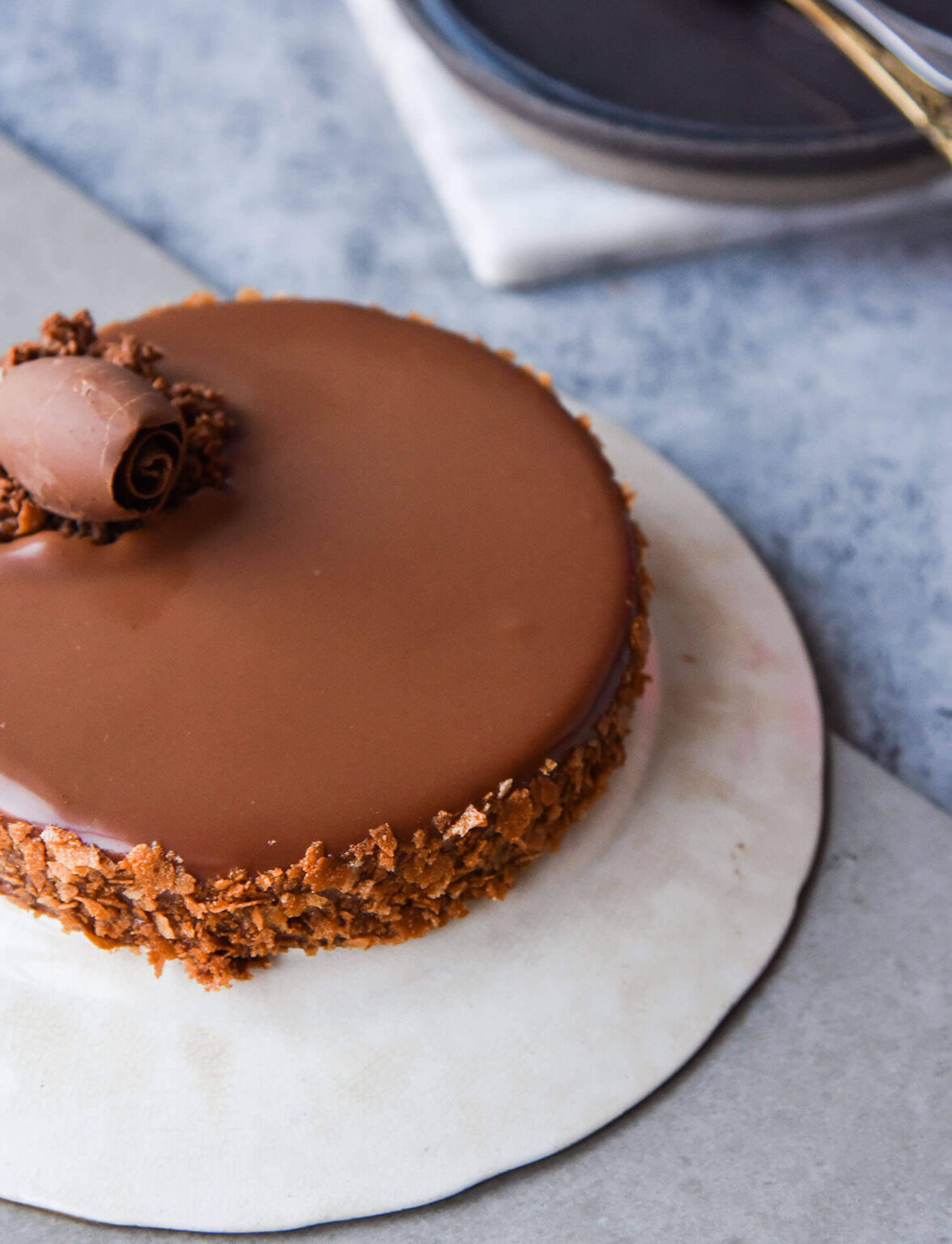 Τούρτα Crunchy Praline – Fresh Patisserie Online Shop – Delivery